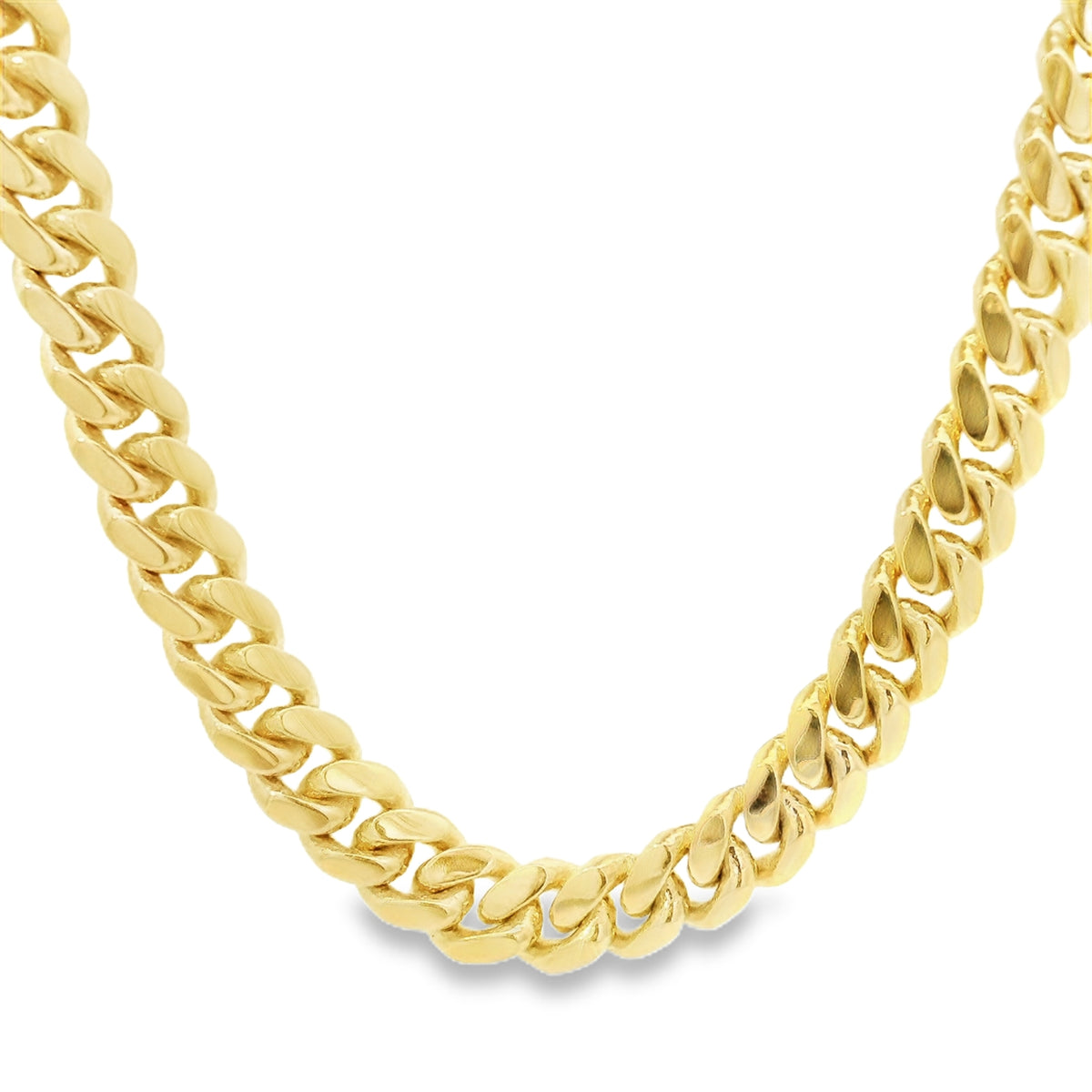 30" Solid Miami Cuban Link Chain