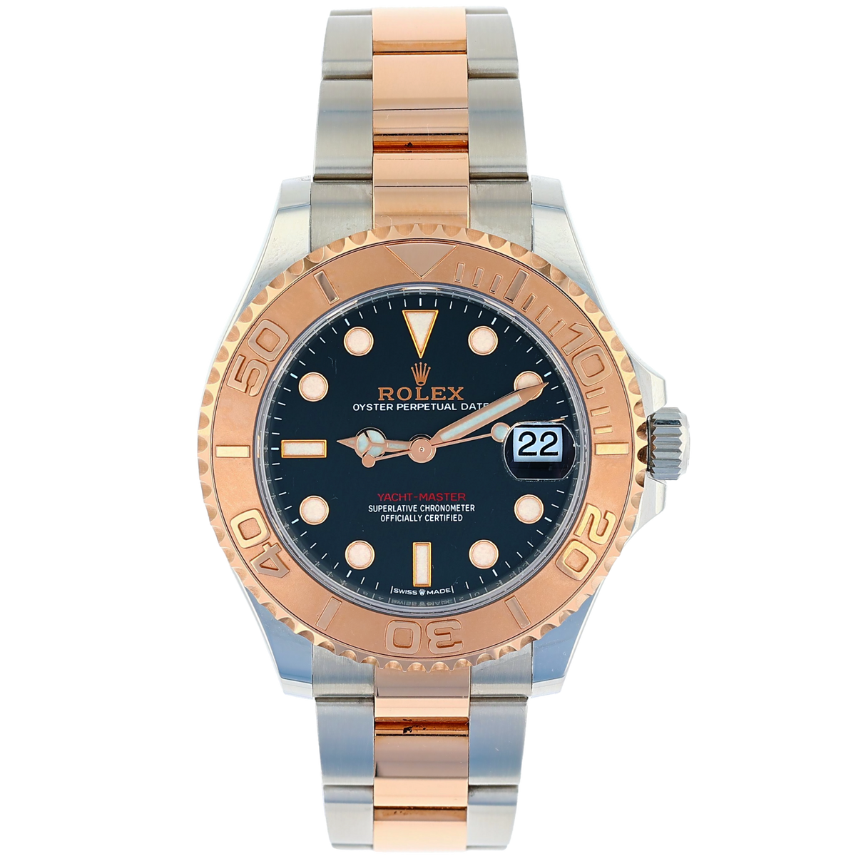 Rolex 268621 Yacht-Master Date Rolesor Oystersteel & 18K Everose Gold