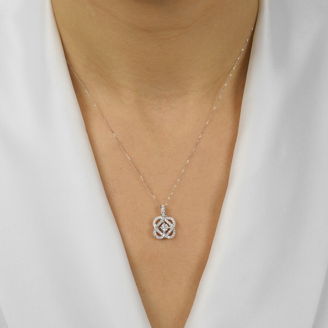 Love's Crossing Diamond Pendant (.50 ctw)