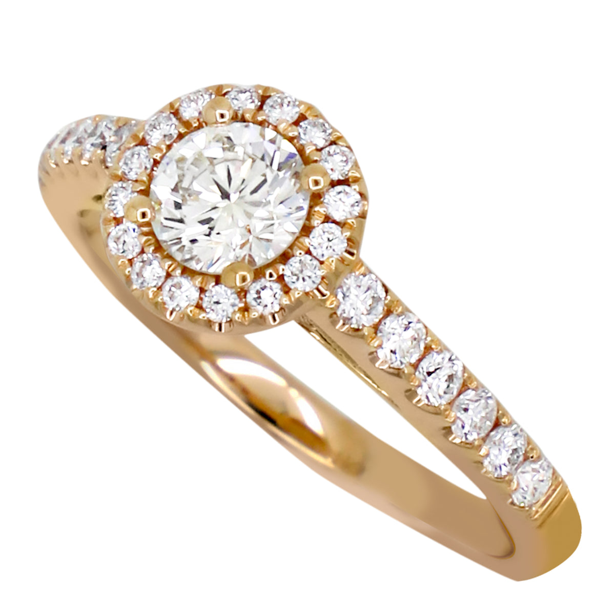 Complete Round Engagement Ring