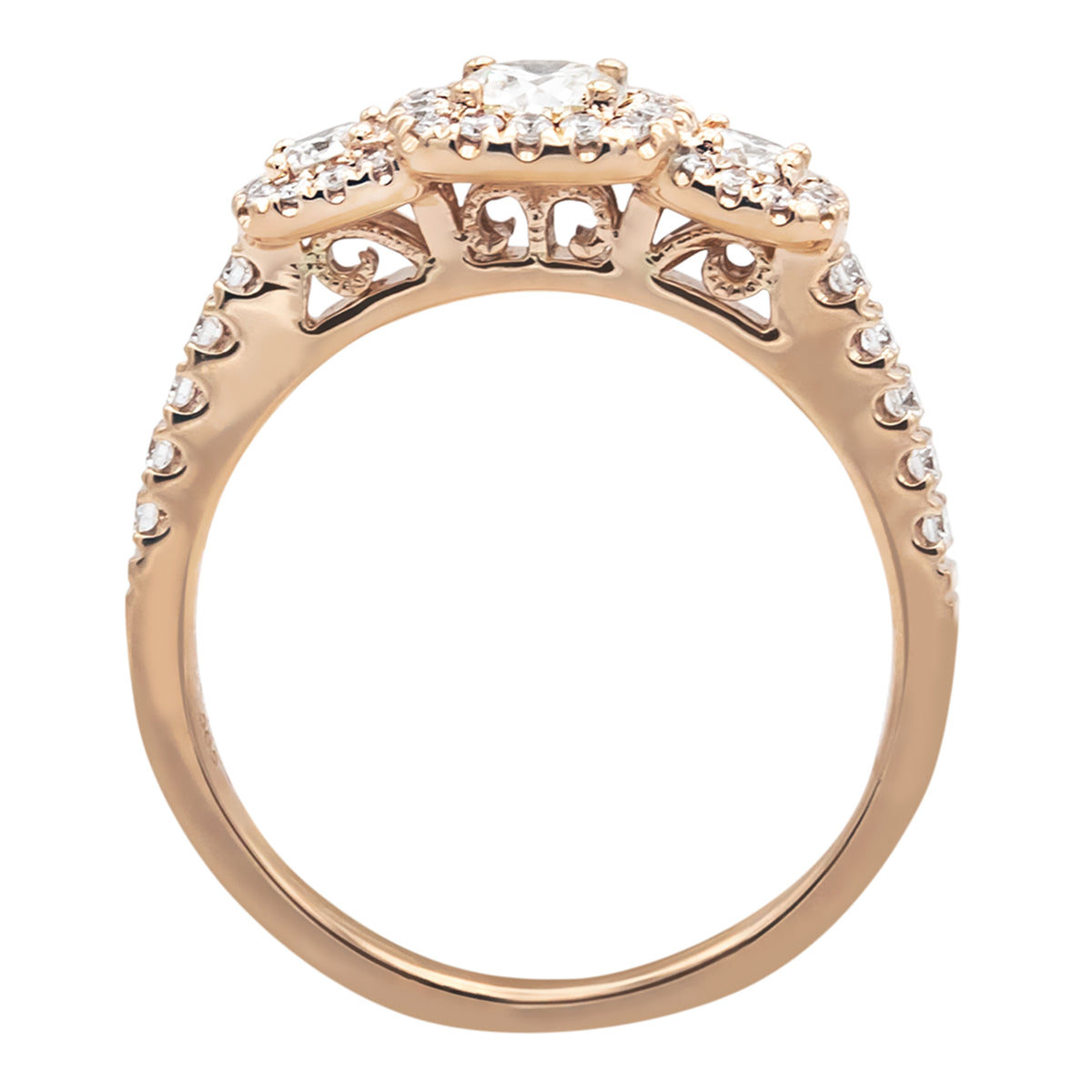 Complete Round Engagement Ring