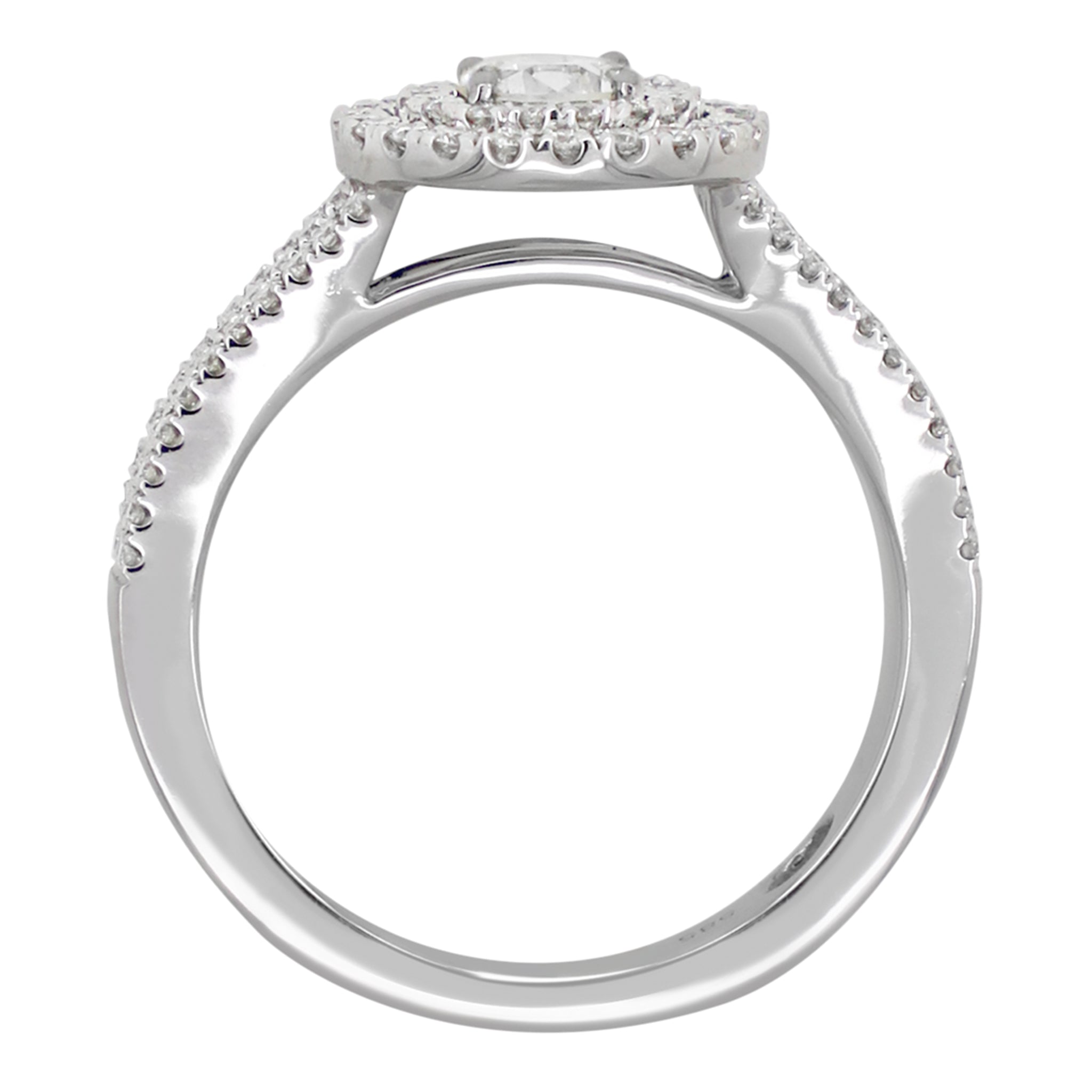Complete Round Engagement Ring