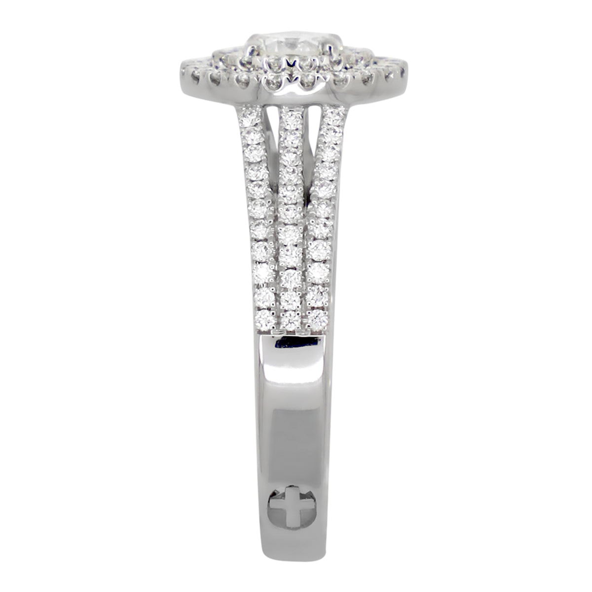 Complete Round Engagement Ring