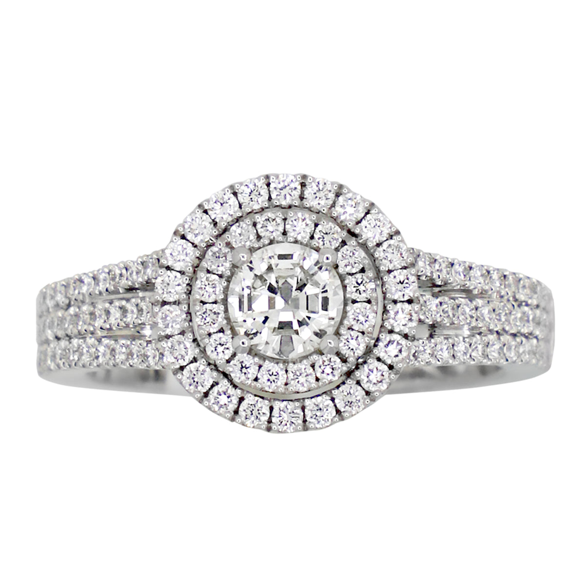 Complete Round Engagement Ring