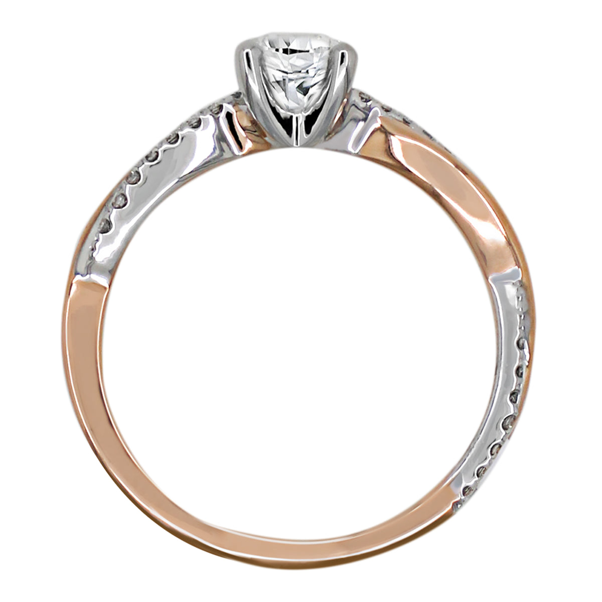 Complete Round Engagement Ring