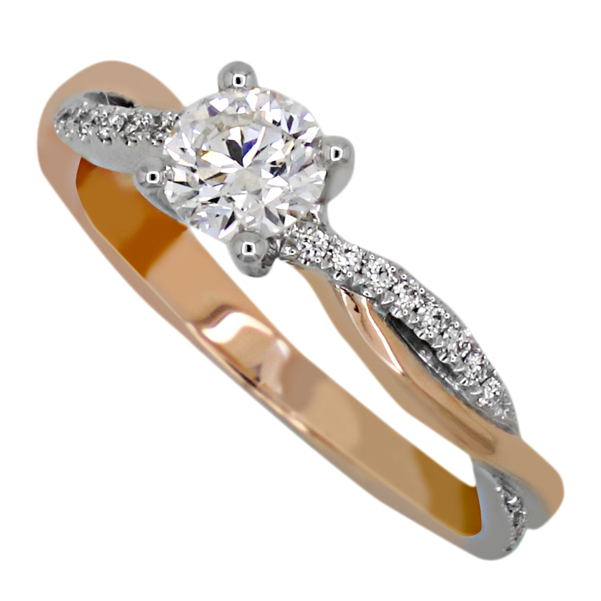 Complete Round Engagement Ring