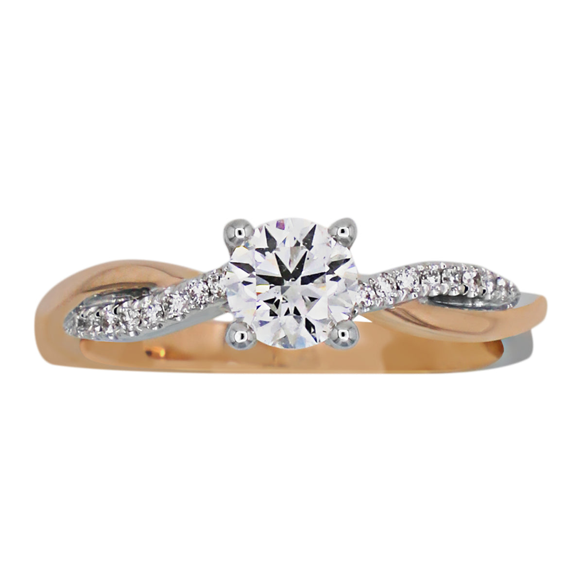 Complete Round Engagement Ring