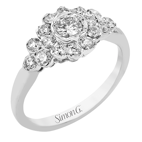 Simon G. Round Engagement Ring Setting